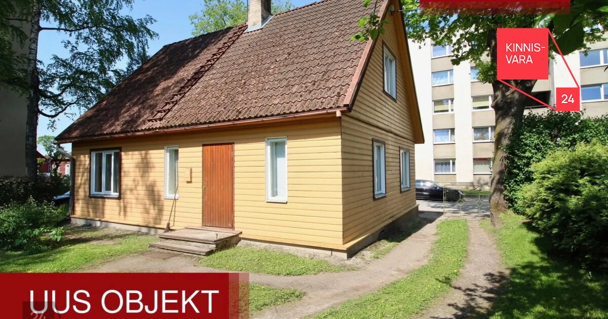 Müüa maja, 5 tuba, L. Koidula tn 3c, Võru linn