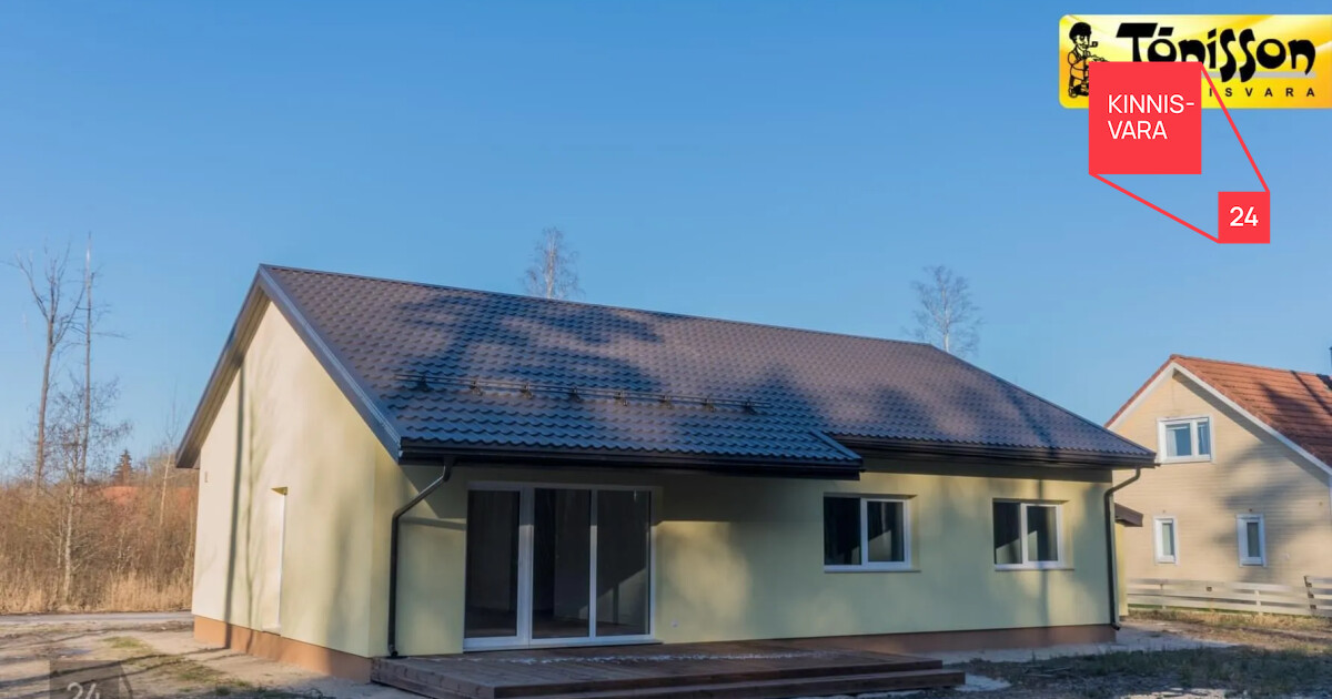 Müüa maja, 4 tuba, Pajulille tee 8, Eametsa küla, Tori vald