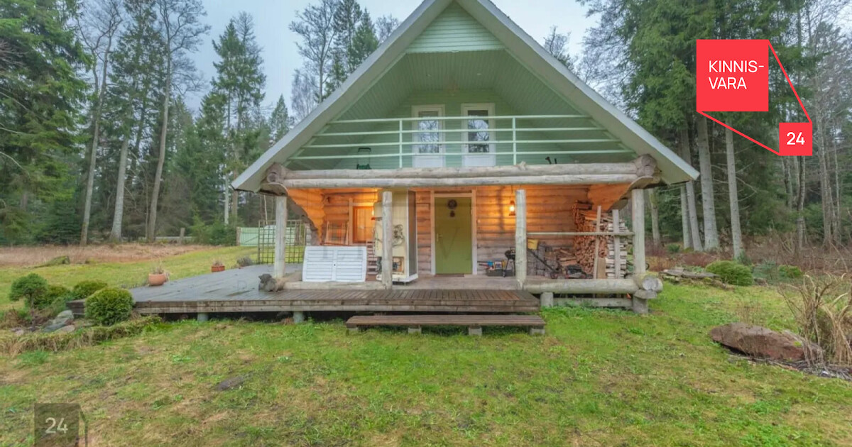 Müüa maja, 3 tuba, Angervaksa, Luidja küla, Hiiumaa vald