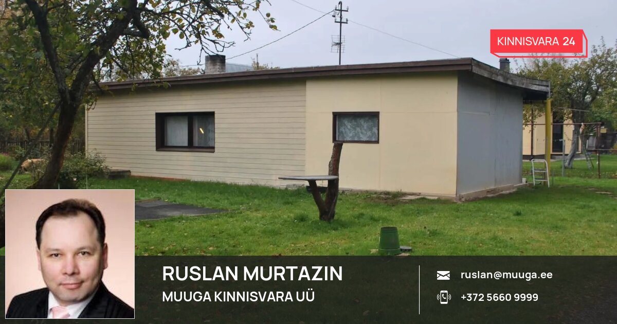 Müüa suvila, 2 tuba, Uus-Muuga pst 33, Maardu linn
