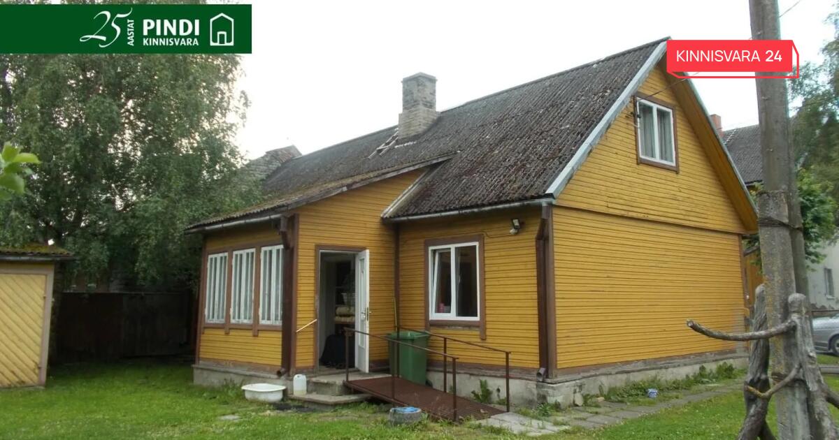Müüa maja, 3 tuba, Küti tn 9, Rakvere linn