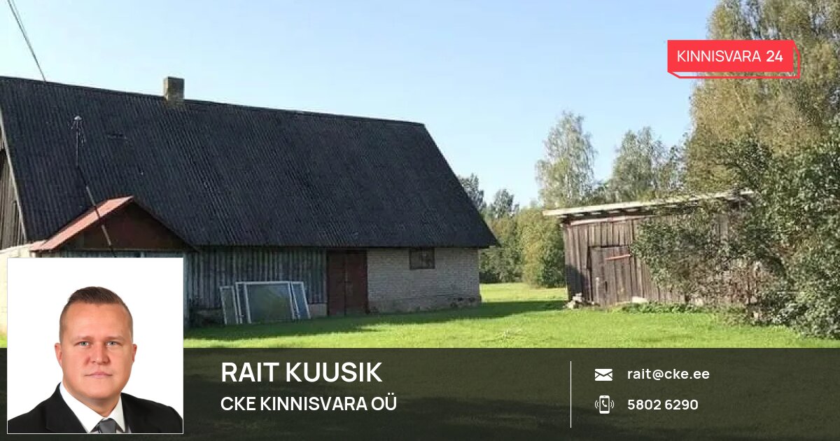 Müüa maja, Silla 1, Ahja alevik, Ahja vald