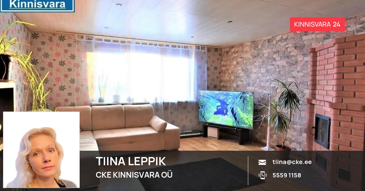 Müüa korter, 3 tuba, Keskuse vkt 6, Lehtse alevik, Tapa vald