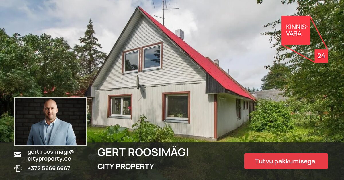 Müüa maja, 3 tuba, Sulevi, Tagadi küla, Saku vald