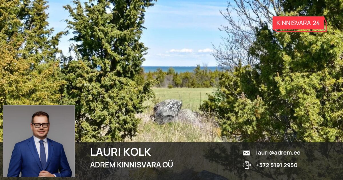 Müüa maa, Niidu, Vahtraste küla, Muhu vald