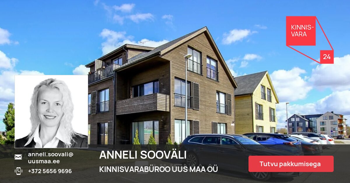 Müüa korter, 2 tuba, Hirvela tn 10, Sauga alevik, Tori vald