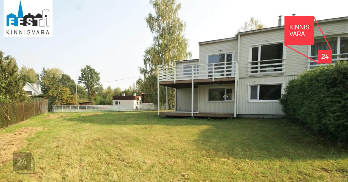 Müüa maja, 4 tuba, Tiigi tn 10, Sauga alevik, Tori vald