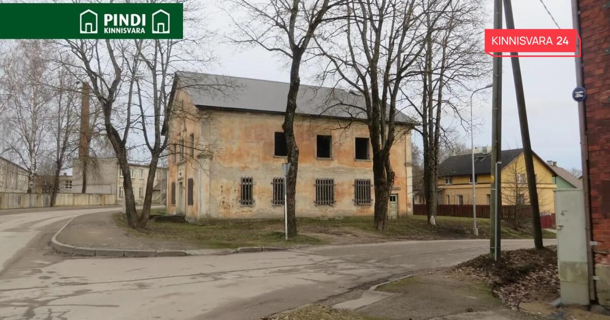 Müüa maja, Võru tn 16, Valga linn, Valga vald