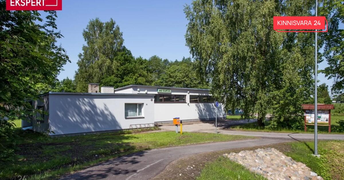 Müüa maja, 2 tuba, Pärnu mnt 6, Are alevik, Tori vald