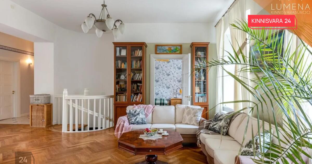 Müüa korter, 6 tuba, A. Haava tn 1, Vaksali, Tartu linn