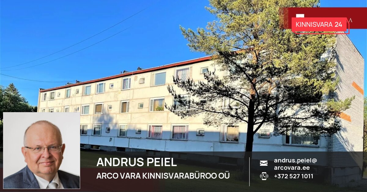 Müüa korter, 4 tuba, Metsa tn 6, Rakke alevik, Väike-Maarja vald