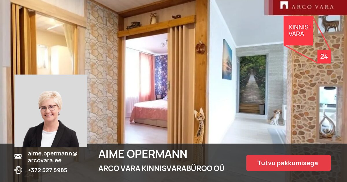 Müüa korter, 4 tuba, Sakala tn 12, Viiratsi alevik, Viljandi vald