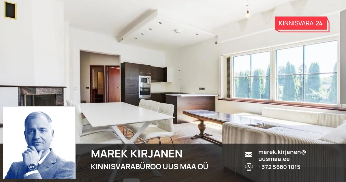 For sale apartment, 5 rooms, Tuule tee 28, Merivälja, Pirita, Tallinn