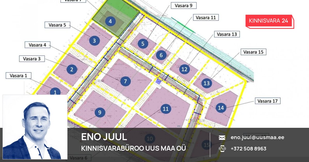 Müüa maa, Vasara tn 7, Tabasalu alevik, Harku vald