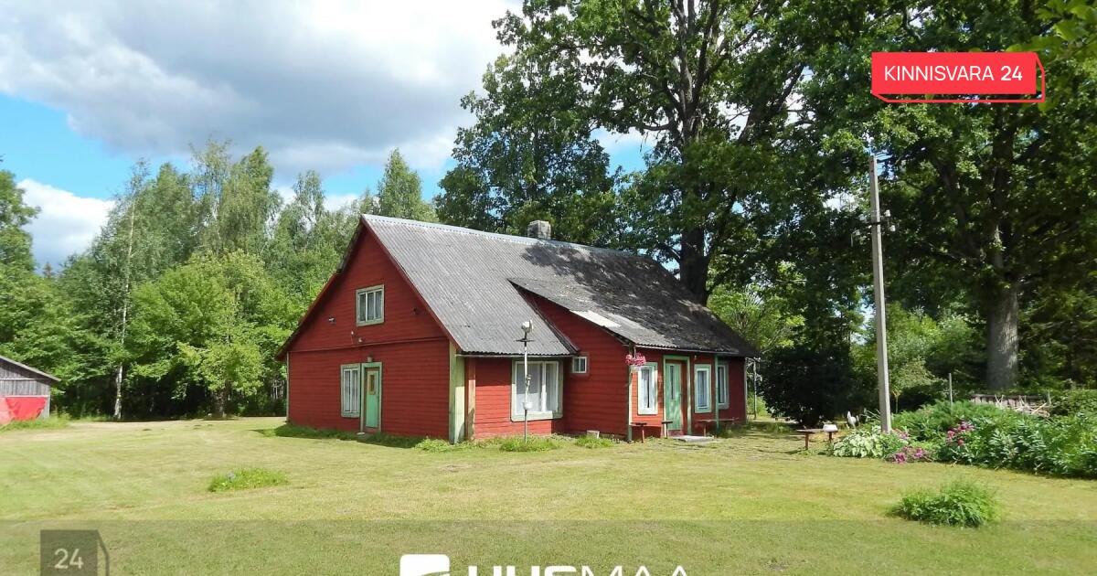 Müüa maja, 5 tuba, Vaino, Luuri küla, Põhja-Pärnumaa vald