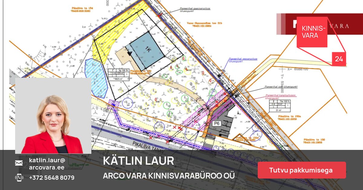 Müüa maa, Pikaliiva tn 152, Pikaliiva, Haabersti, Tallinn