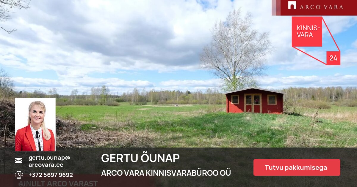 Müüa maja, 1 tuba, Rõõmurulli, Lilli küla