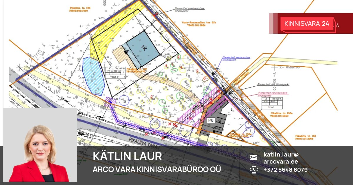 Müüa maa, Pikaliiva tn 152, Pikaliiva, Haabersti, Tallinn