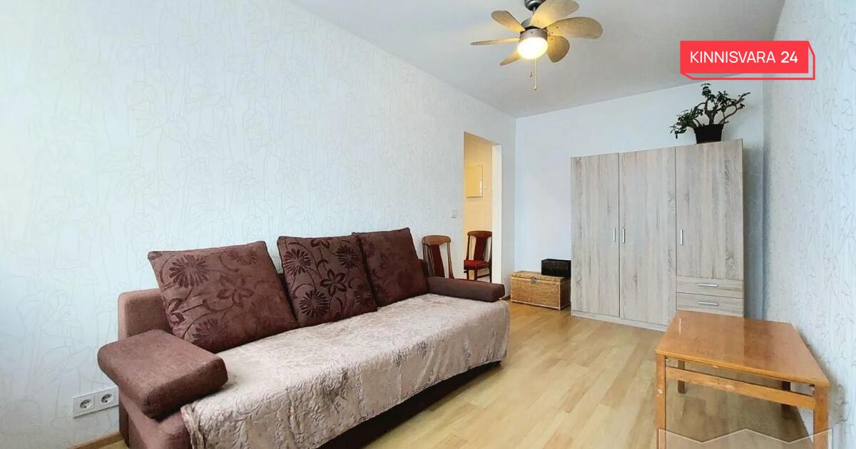 Müüa korter, 1 tuba, Punane tn 15, Pae, Lasnamäe, Tallinn