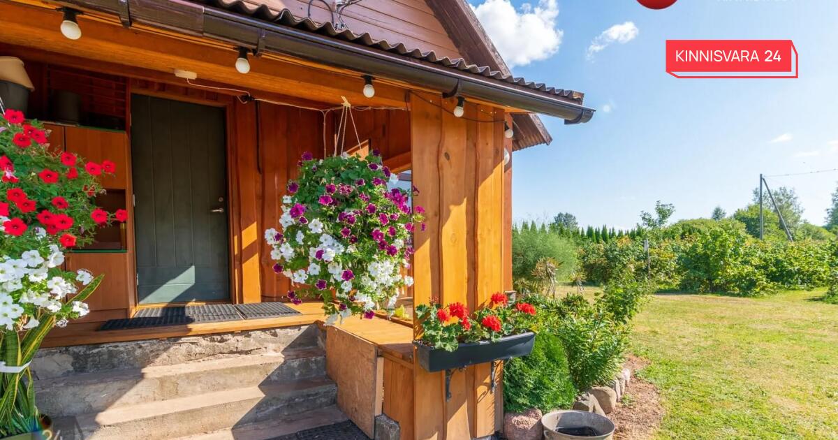 Müüa maja, 3 tuba, Haava, Äteniidi küla, Peipsiääre vald