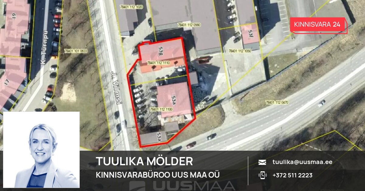 Müüa maja, J. Vilmsi tn 53A ja 53G, Torupilli, Kesklinn, Tallinn