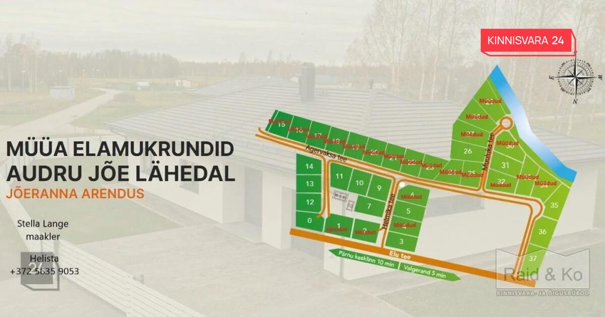 Müüa maa, Angervaksa tee 14, Papsaare küla