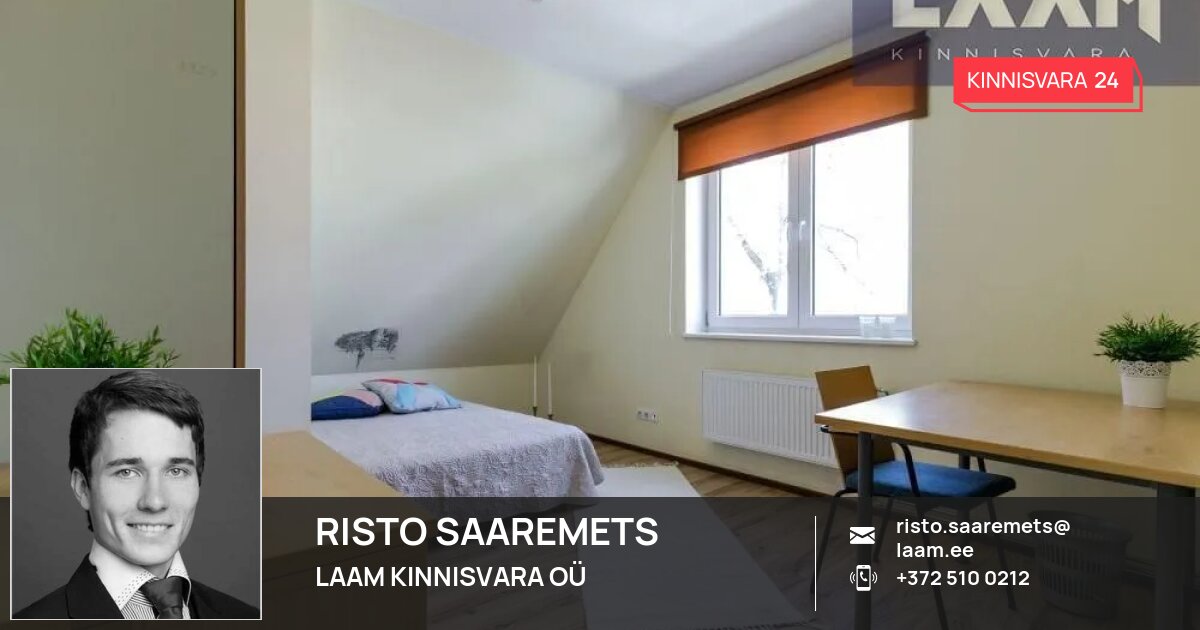Üürile anda korter, 1 tuba, Leete tn 9A, Kesklinn, Tallinn
