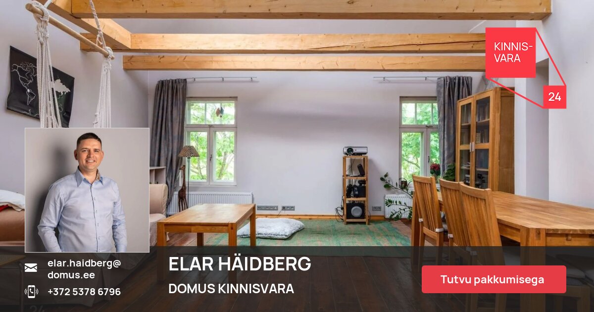 Müüa korter, 5 tuba, Lepiku tn 14, Supilinn, Tartu linn