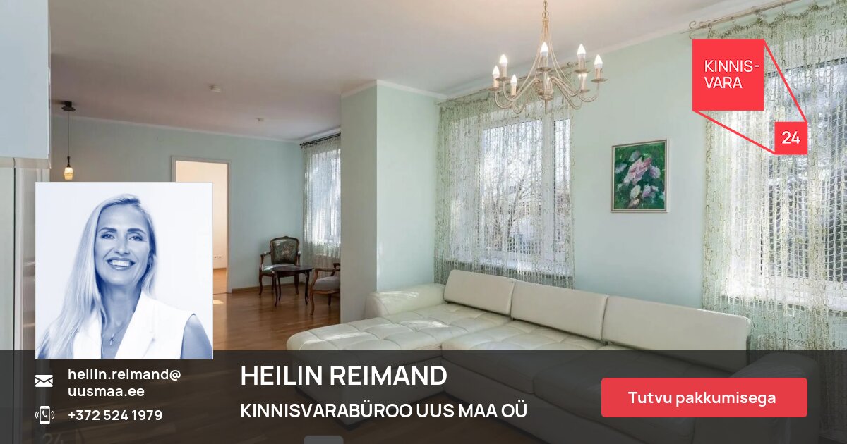 Müüa korter, 2 tuba, Tulbi tn 2c, Veeriku, Tartu linn