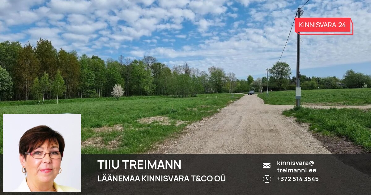 Müüa maa, Rehemäe tee, Herjava küla, Haapsalu linn
