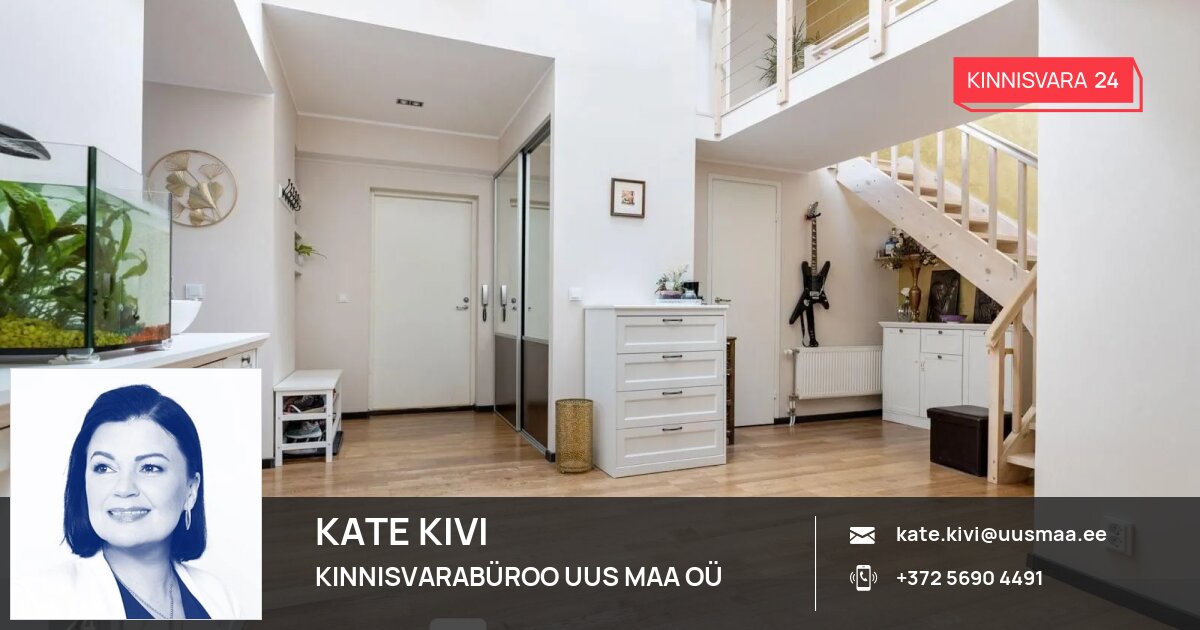 Müüa korter, 3 tuba, Männi tn 1, Luige alevik, Kiili vald