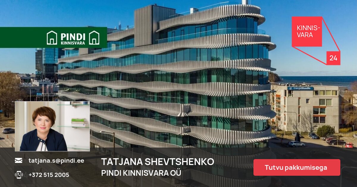 For sale apartment, 3 rooms, Paldiski mnt // Vabaõhumuuseumi tee 96a//1 ...
