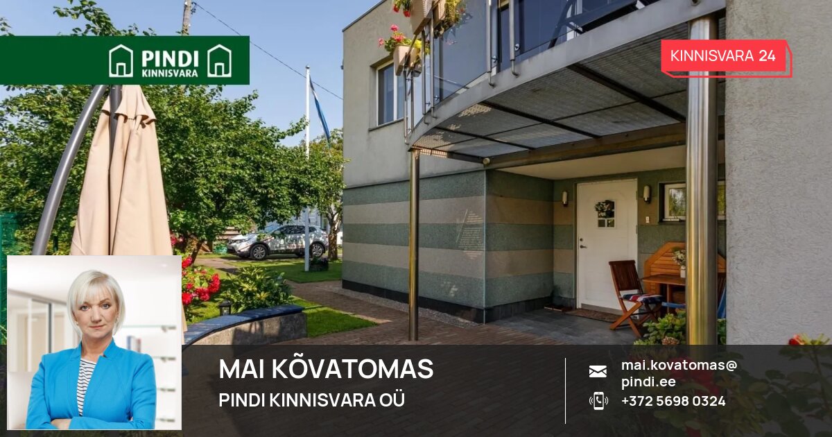 Müüa maja, 4 tuba, Merimetsa tn 62a, Raeküla, Pärnu linn