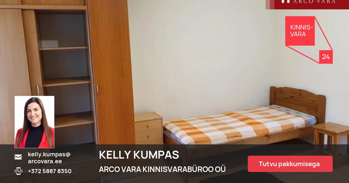 Üürile anda korter, Linda tn 16, Karlova, Tartu linn