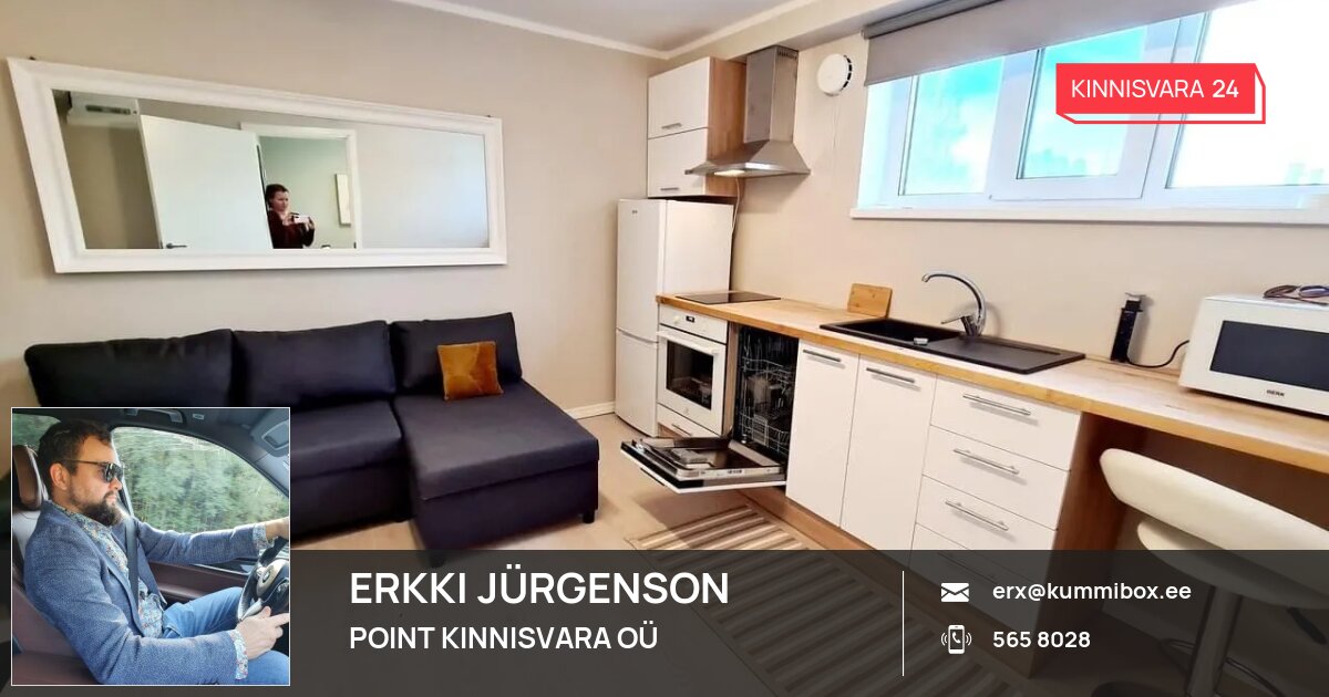 Üürile anda korter, 2 tuba, Arhitekti tn, Veeriku, Tartu linn