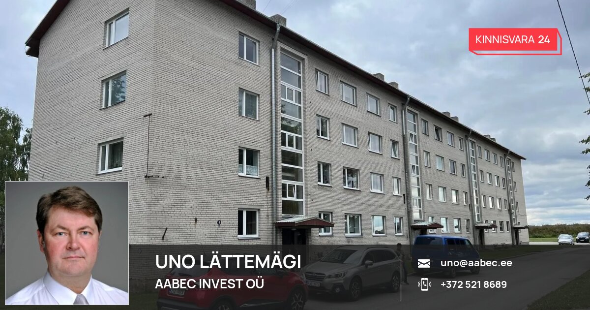 Müüa korter, 3 tuba, Kooli tn 8a, Kehra linn, Anija vald