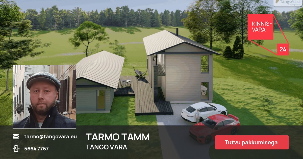 Müüa maja, 6 tuba, Helme tee 12, Manniva küla, Jõelähtme vald