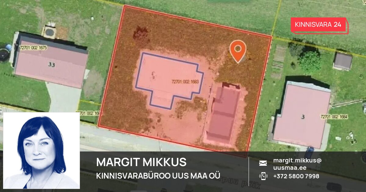 Müüa maa, Viirpuu põik 1, Vanamõisa küla, Saue vald