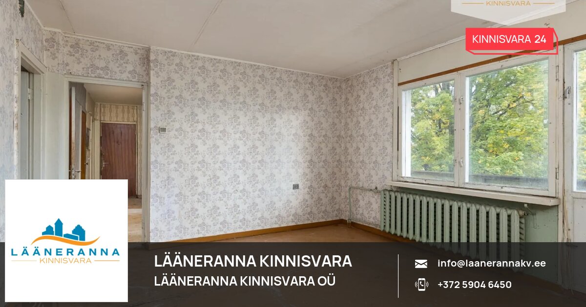 Müüa korter, 3 tuba, Vahtrapuu, Ahula küla, Järva vald