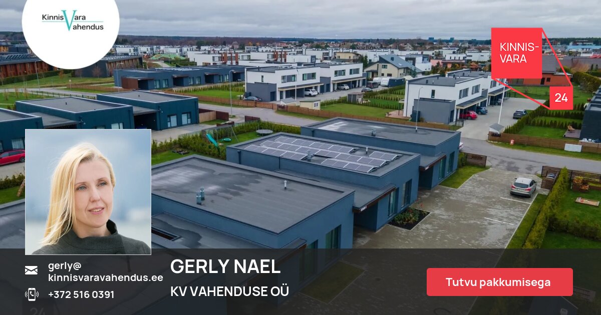 Müüa majaosa, 4 tuba, Sambliku tee 7, Järveküla, Rae vald