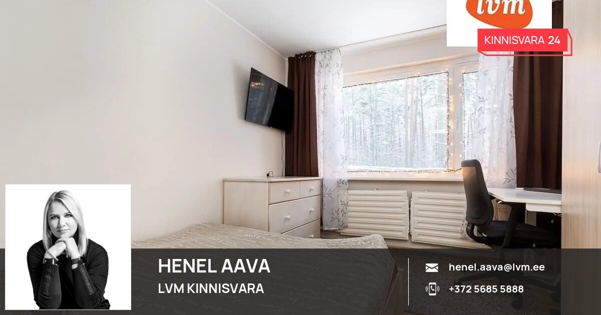 Müüa korter, 3 tuba, E. Ahrensi tn 12, Kuusalu alevik, Kuusalu vald