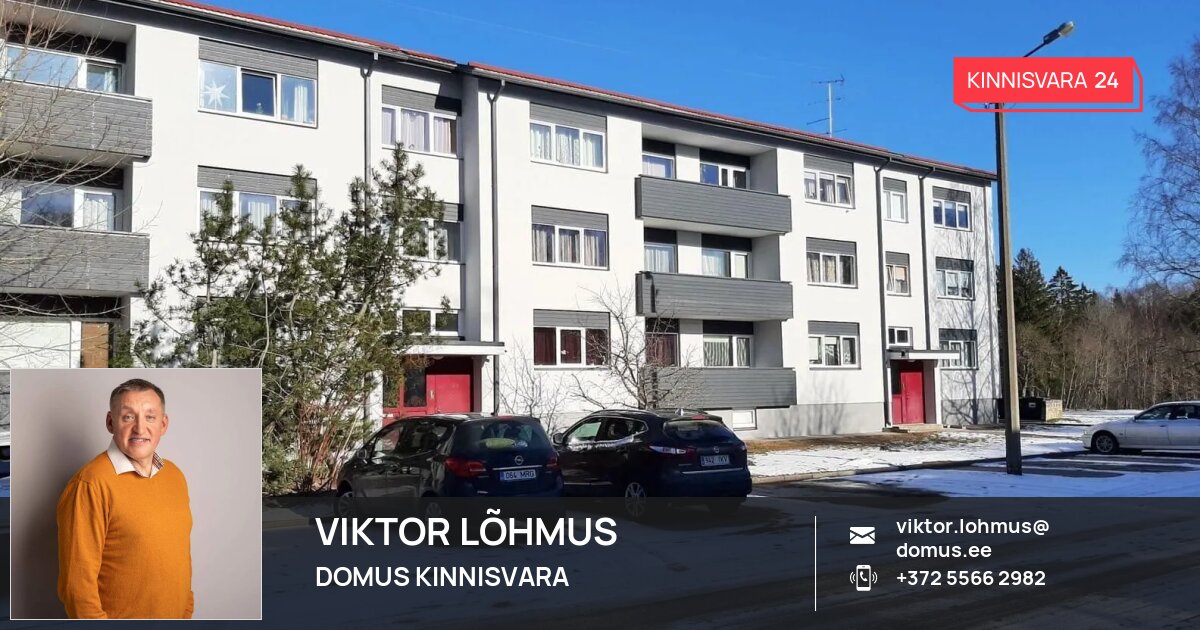 Müüa korter, 4 tuba, Kurtna tee 46, Kurtna küla, Saku vald