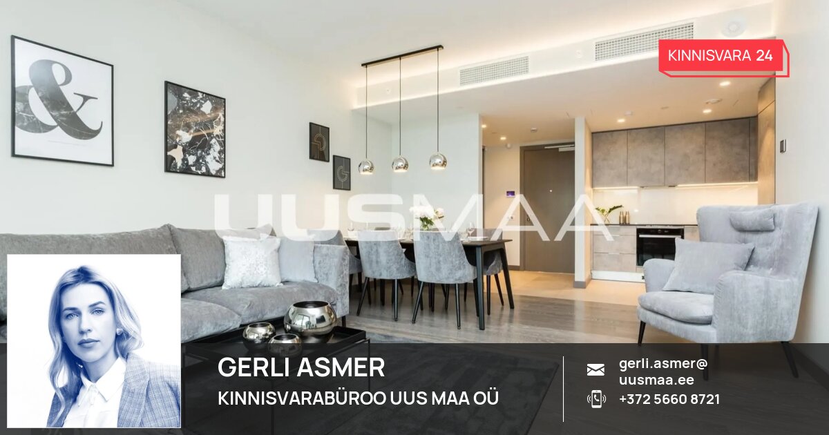 Üürile anda korter, 3 tuba, Pirita tee 20a, Kadriorg, Kesklinn, Tallinn