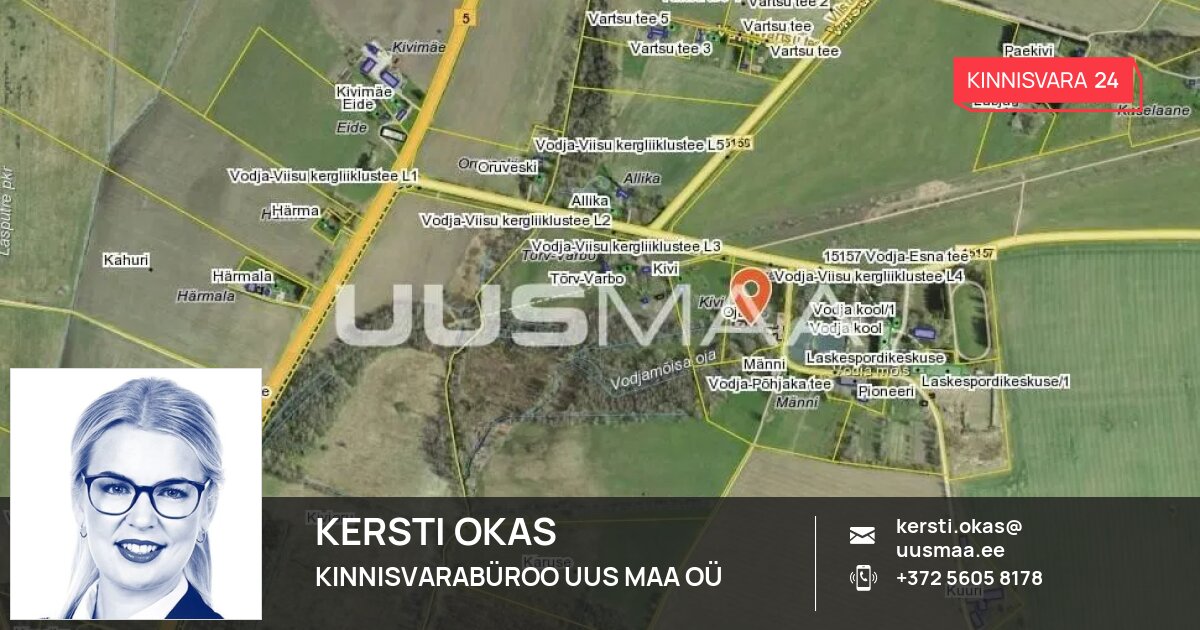 Müüa maa, Oja, Viisu küla, Paide linn