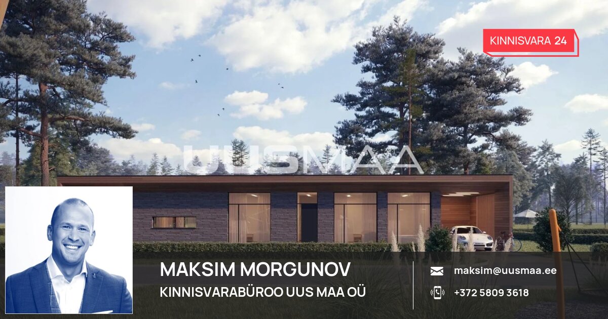 Müüa maja, 5 tuba, Vanasauna põik 8, Loo küla, Jõelähtme vald