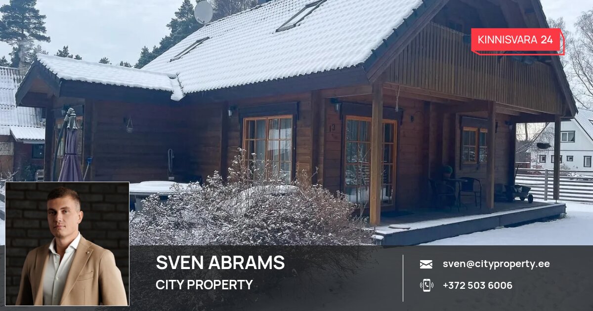 Müüa maja, 4 tuba, Kupu tee 13, Kuusalu alevik, Kuusalu vald