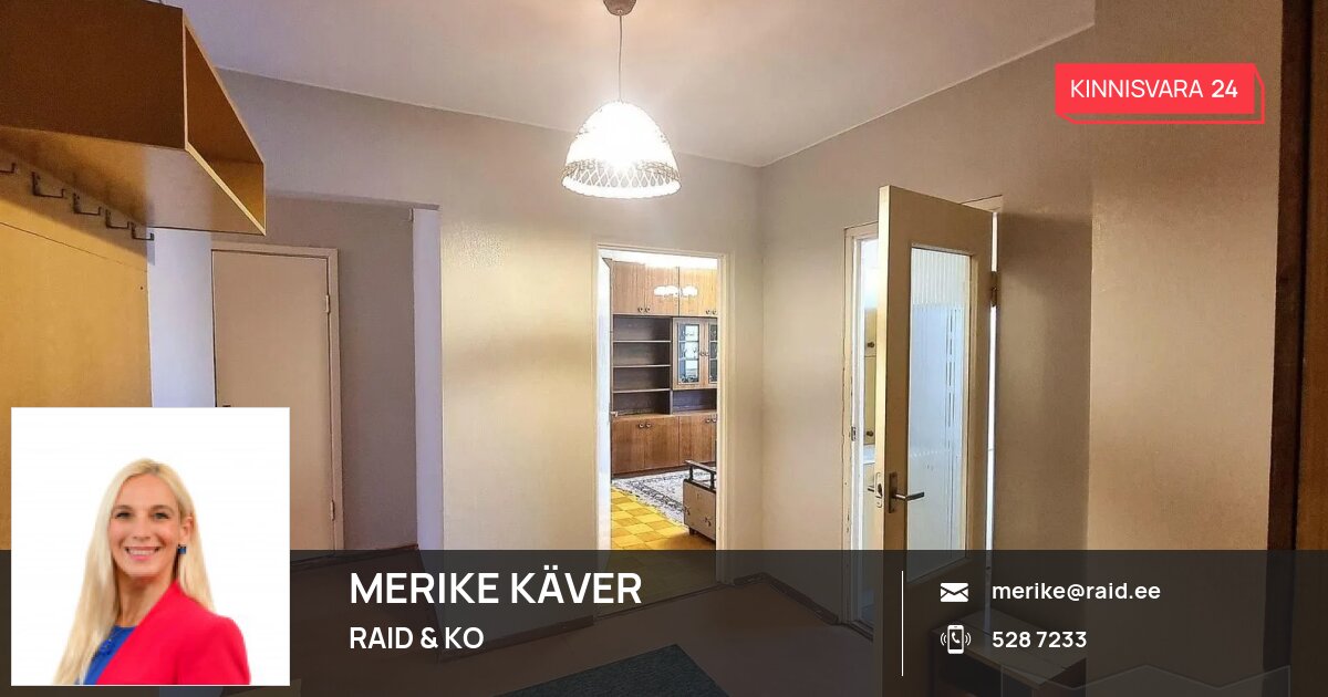 Üürile anda korter, 2 tuba, E. Ahrensi tn 12, Kuusalu alevik, Kuusalu vald