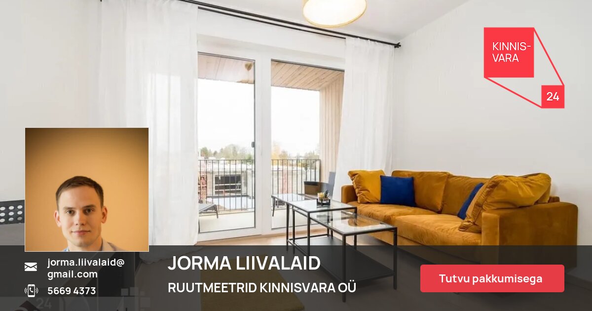 Müüa korter, 1 tuba, Nelgi põik 2, Viimsi alevik