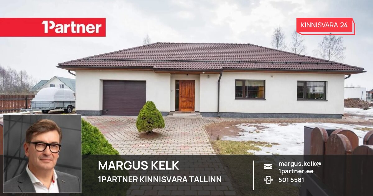 Müüa maja, 5 tuba, Kanarbiku tn 11, Soinaste küla, Kambja vald
