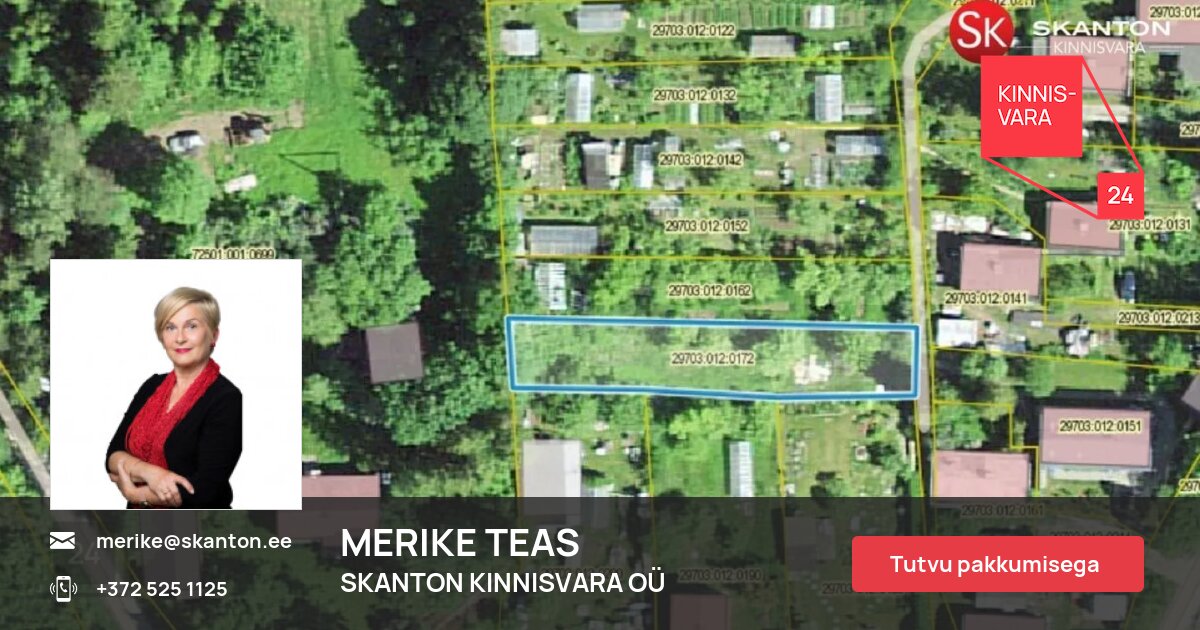 Müüa maa, Vilja AÜ 17a, Kaasiku küla, Saue vald